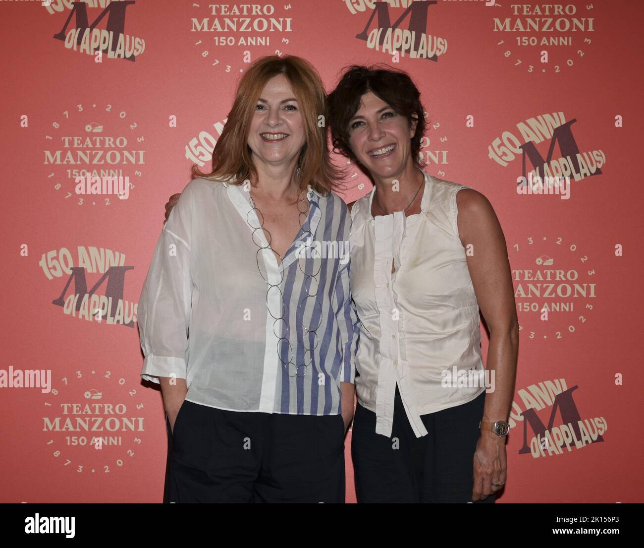 Milan, Italy Teatro Manzoni 150 years of applause presentation of the ...