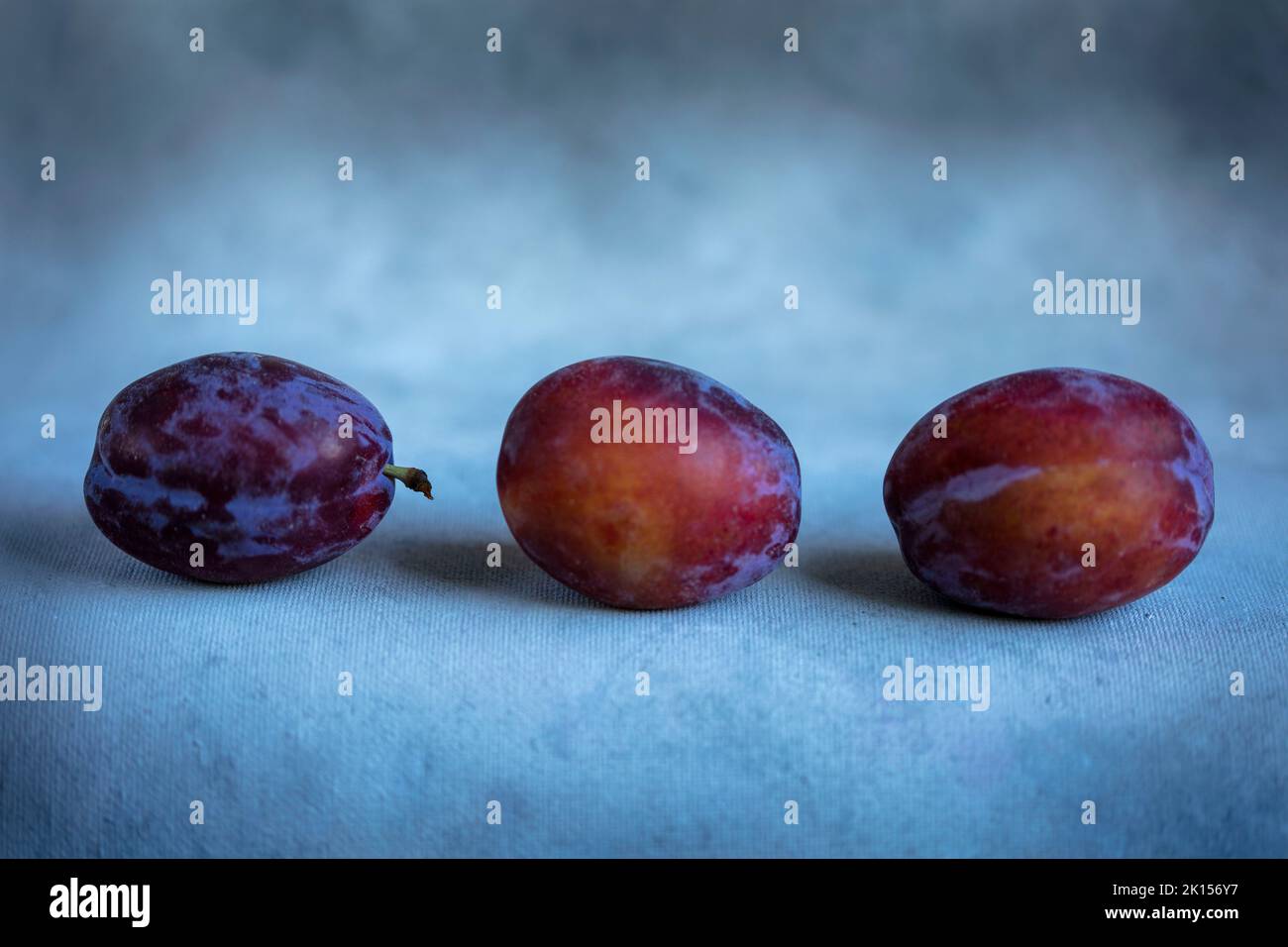 Commercial close-up still life fruit / food representation of Victoria ...