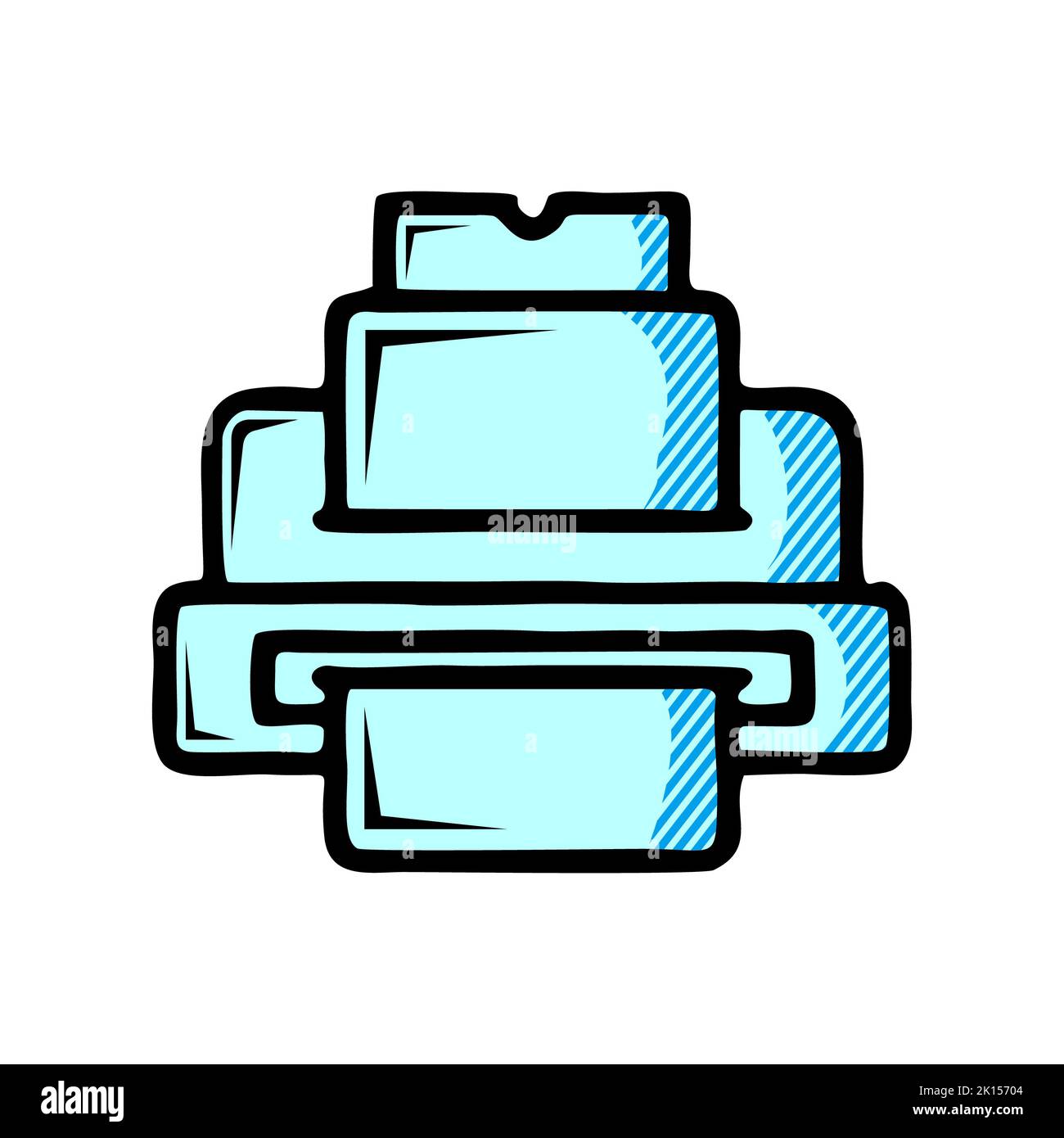 print icon isolated on white background from photography collection ...