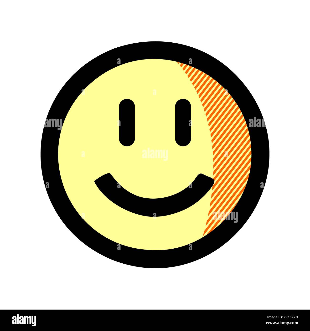 happy icon isolated on white background from miscellaneous collection ...