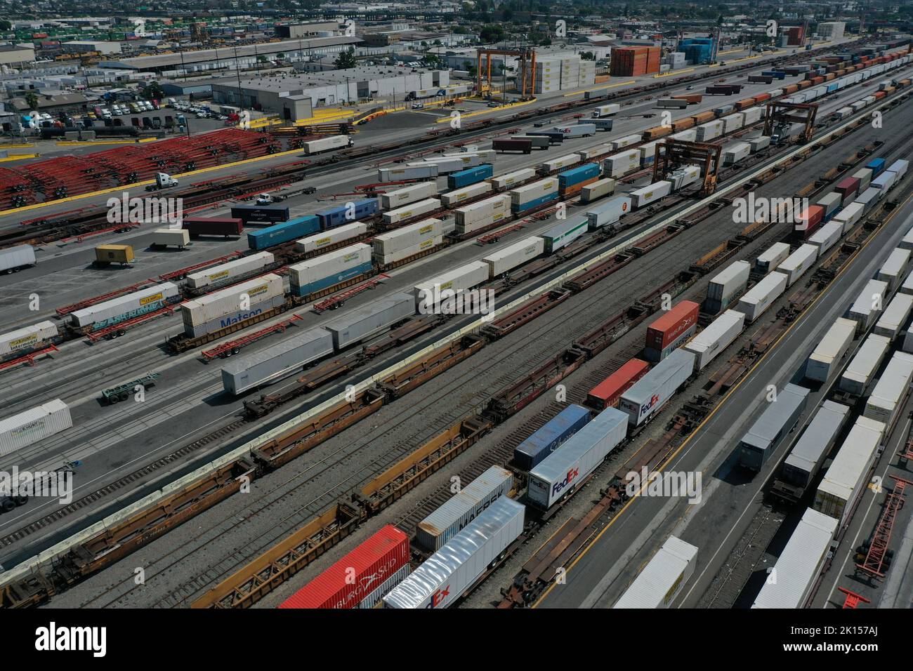 Intermodal rail facility hi-res stock photography and images - Alamy