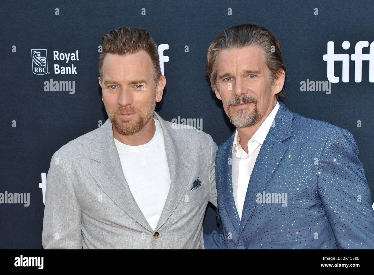 12 September 2022 - Toronto, Ontario, Canada - Ewan McGregor, Ethan ...