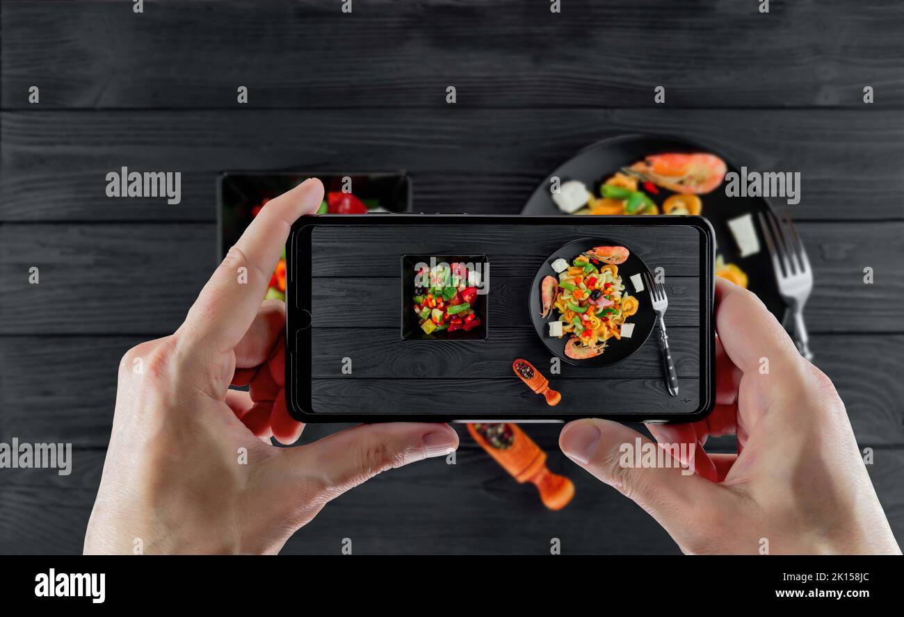 Instagram food hi-res stock photography and images - Alamy