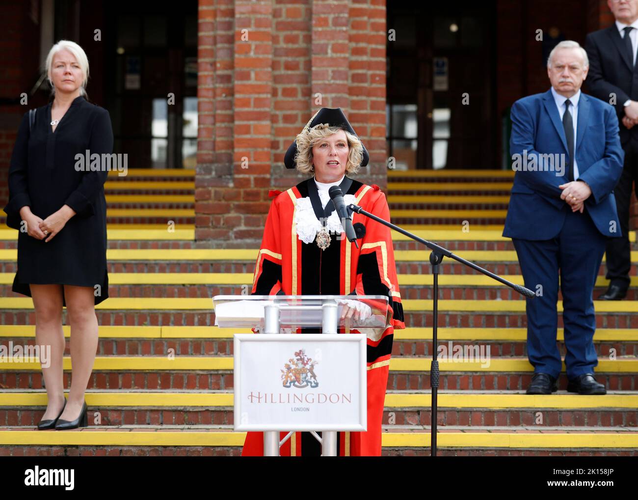 London UK 11th September 2022. Mayor of Hillingdon Councillor Becky ...