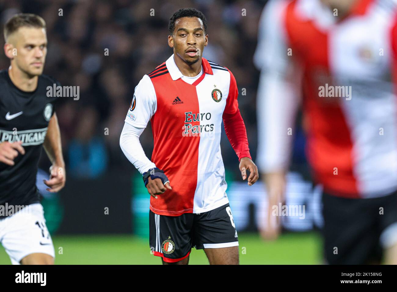 ROTTERDAM, NETHERLANDS - SEPTEMBER 15: Quinten Timber of Feyenoord ...