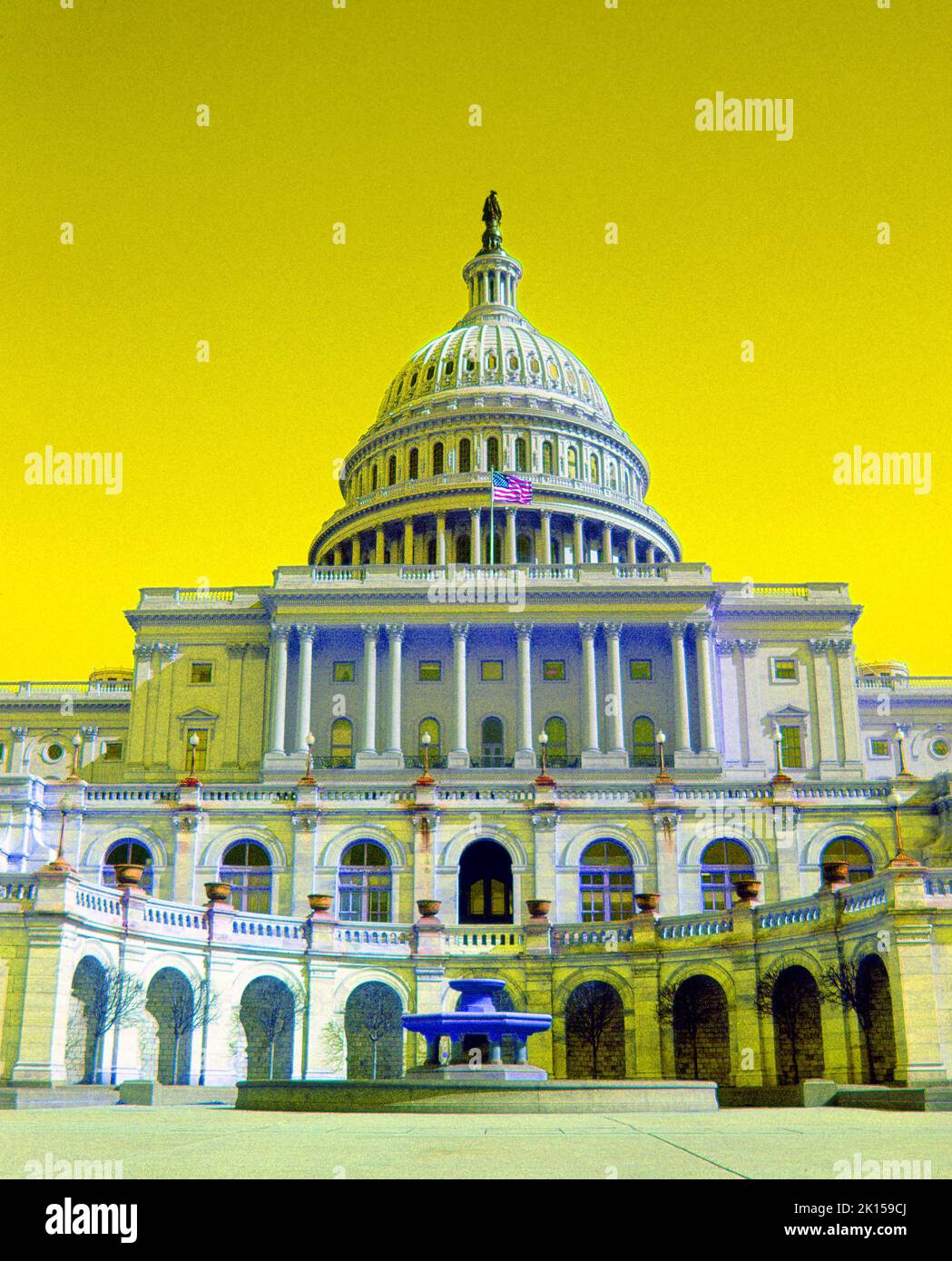 U s capitol building red sky hi-res stock photography and images - Alamy