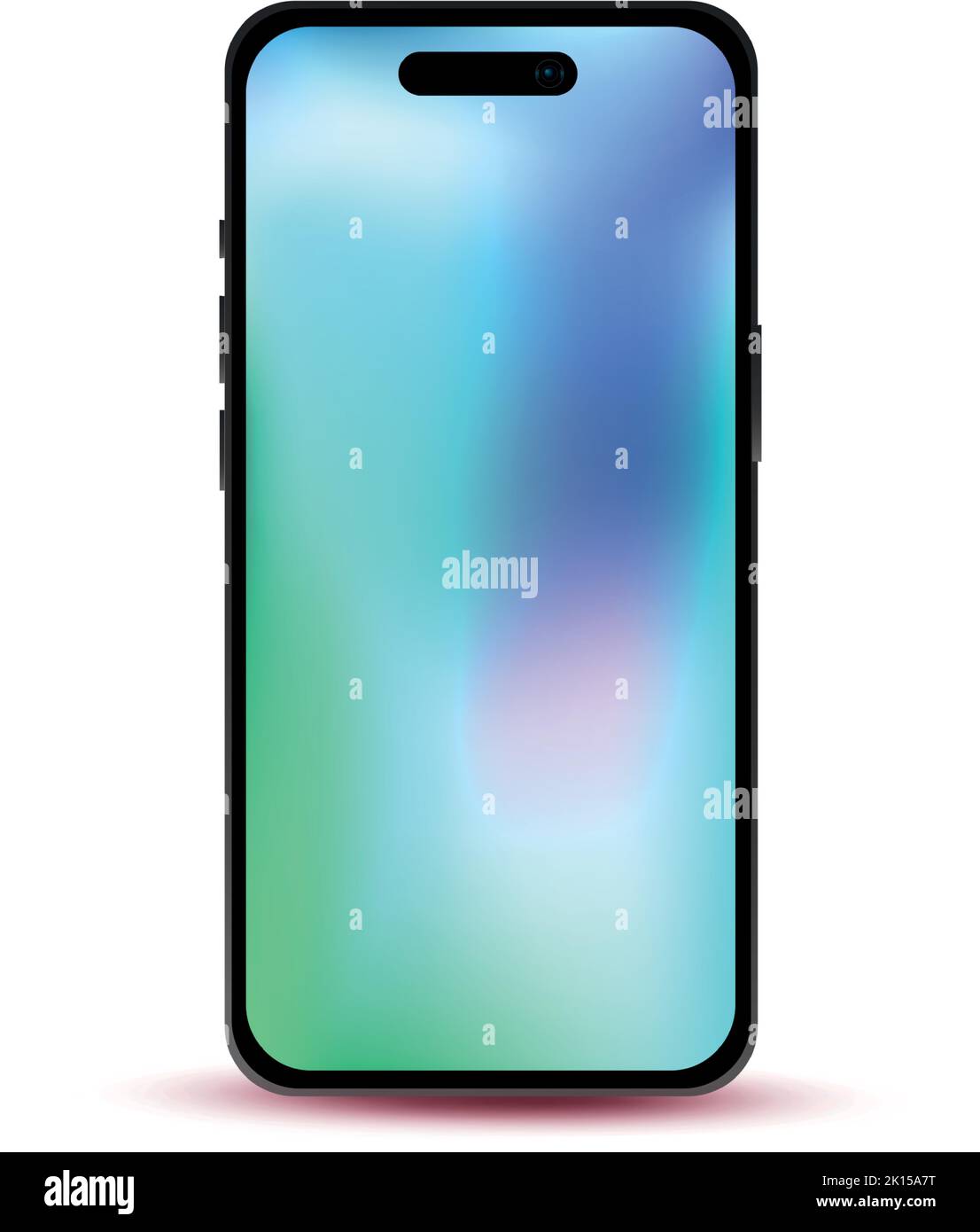 Modern smartphone 14 PRO, original background for advertising and ...