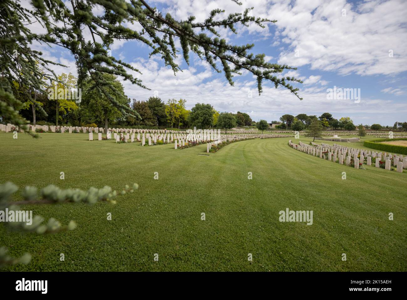 Sangro river war cemetery hi-res stock photography and images - Alamy