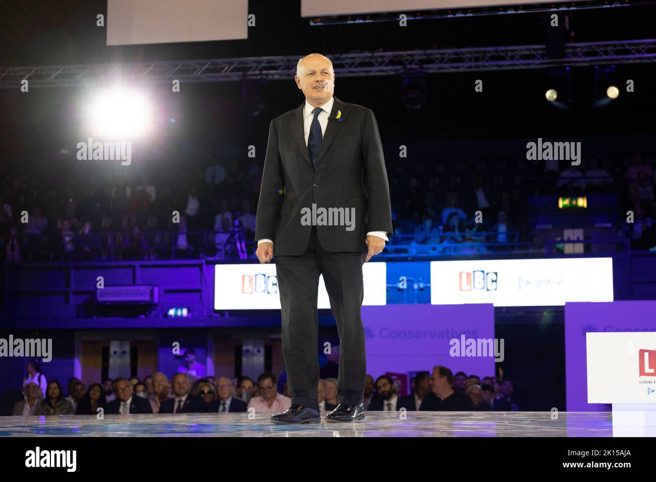 The final tory hustings takes place at Wembley in London tonight ...