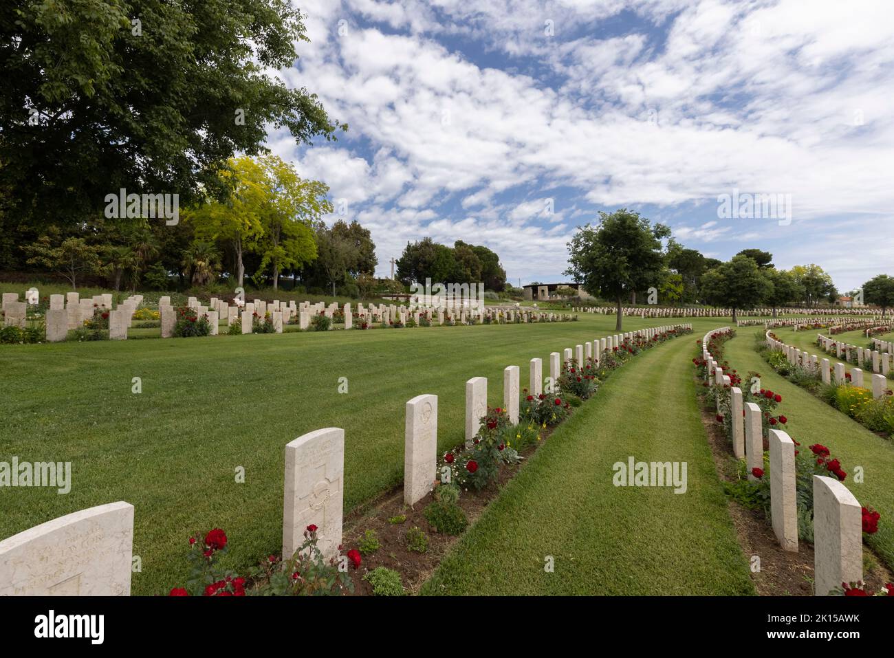 Sangro river war cemetery hi-res stock photography and images - Alamy