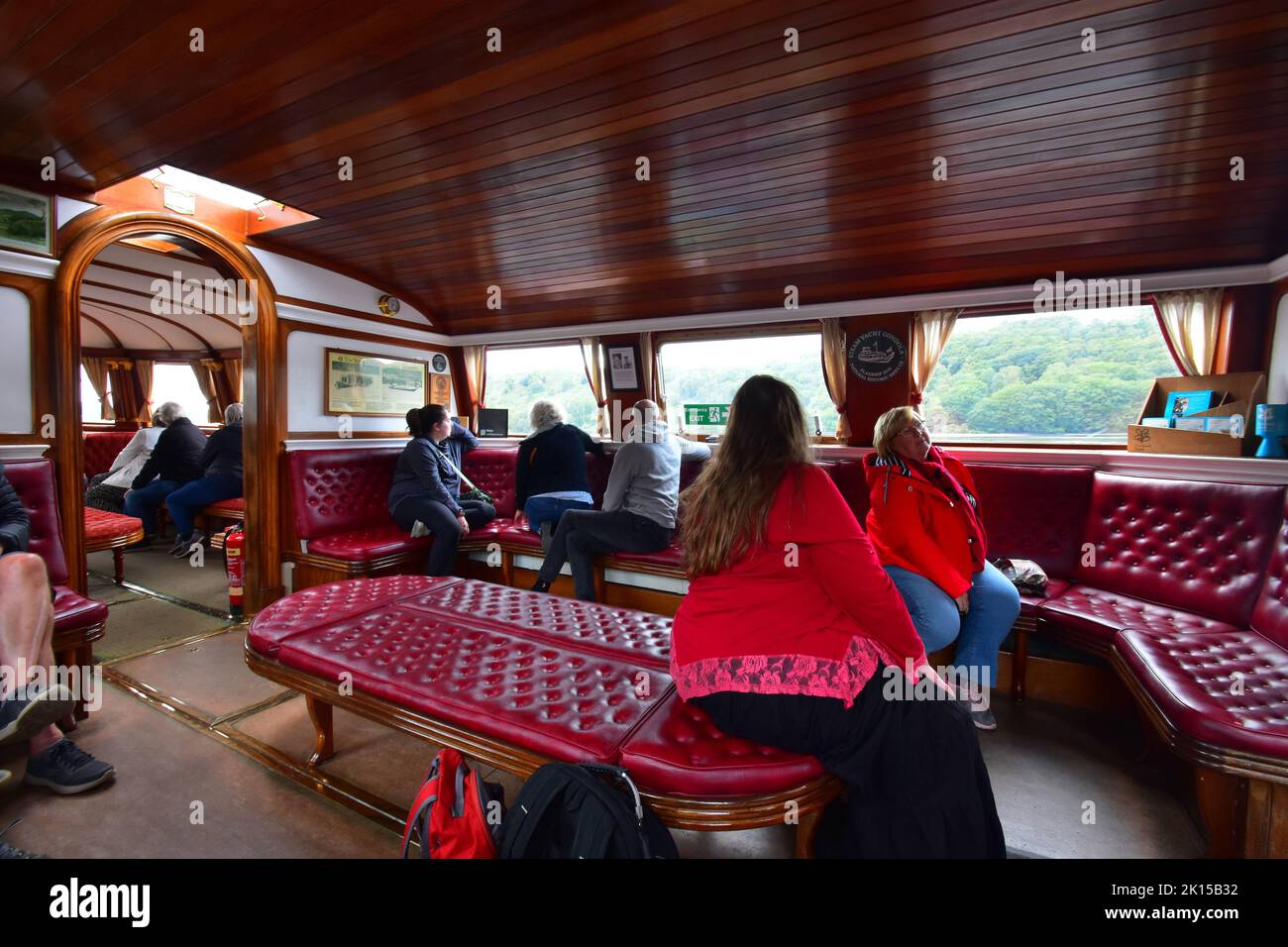 Steam Yacht Gondola Coniston Lake District Stock Photo - Alamy