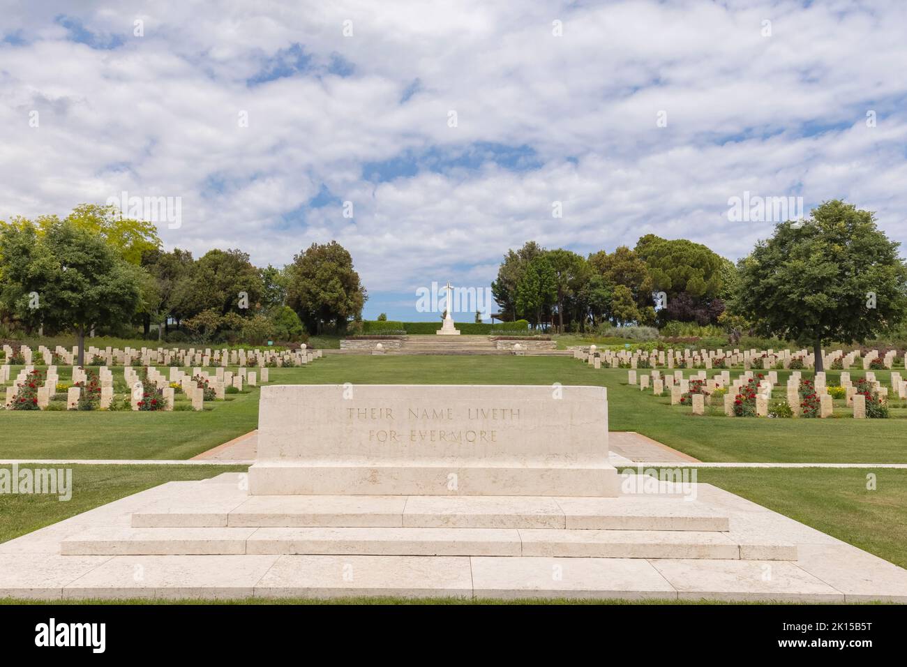 Sangro river war cemetery hi-res stock photography and images - Alamy