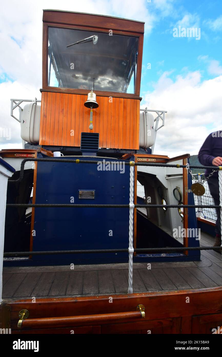 Steam Yacht Gondola Coniston Lake District Stock Photo - Alamy