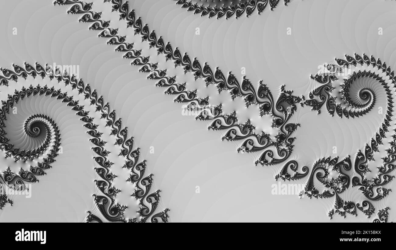 Abstract Computer generated Fractal design. A fractal is a never-ending pattern. Fractals are ...