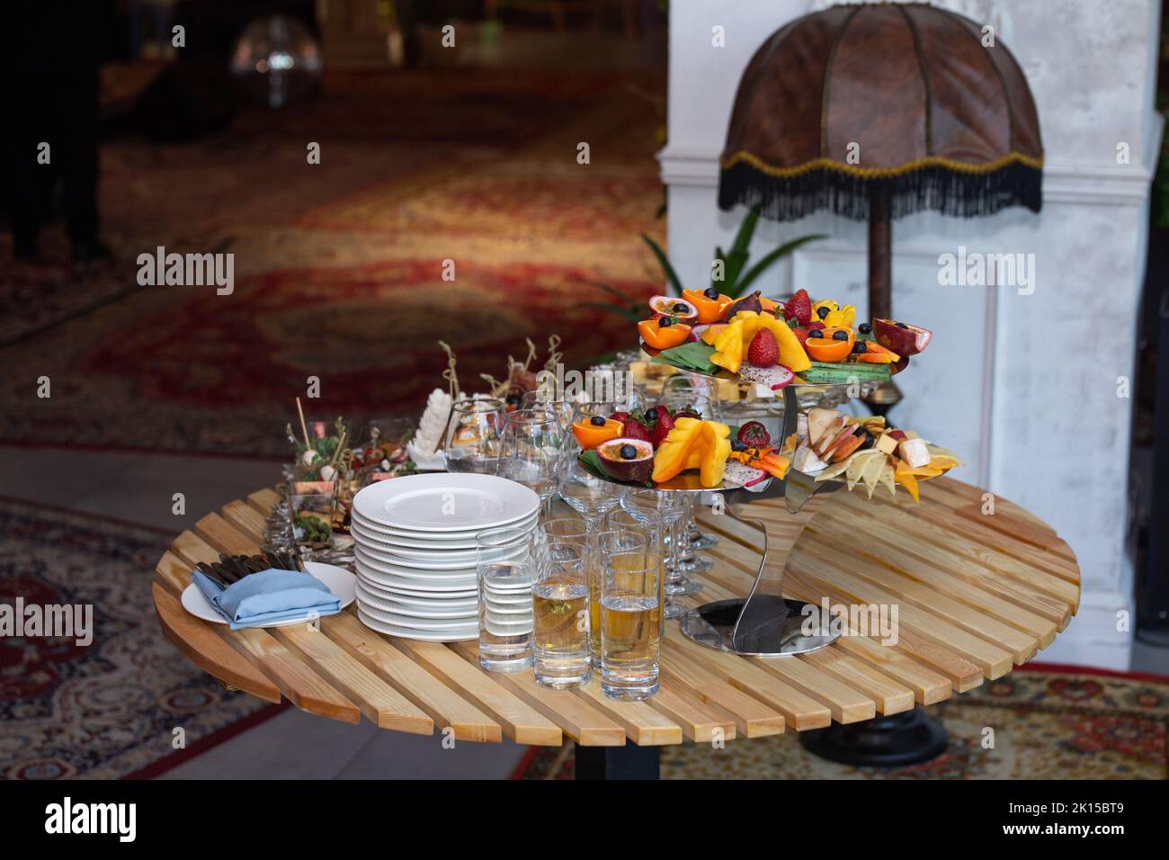 Conference meeting snack table hi-res stock photography and images - Alamy
