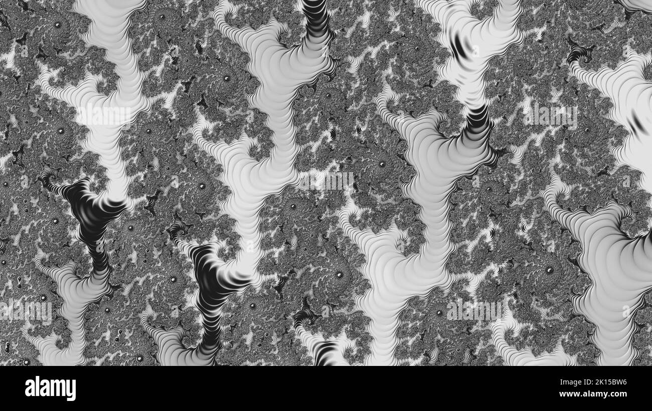 Abstract Computer generated Fractal design. A fractal is a never-ending ...