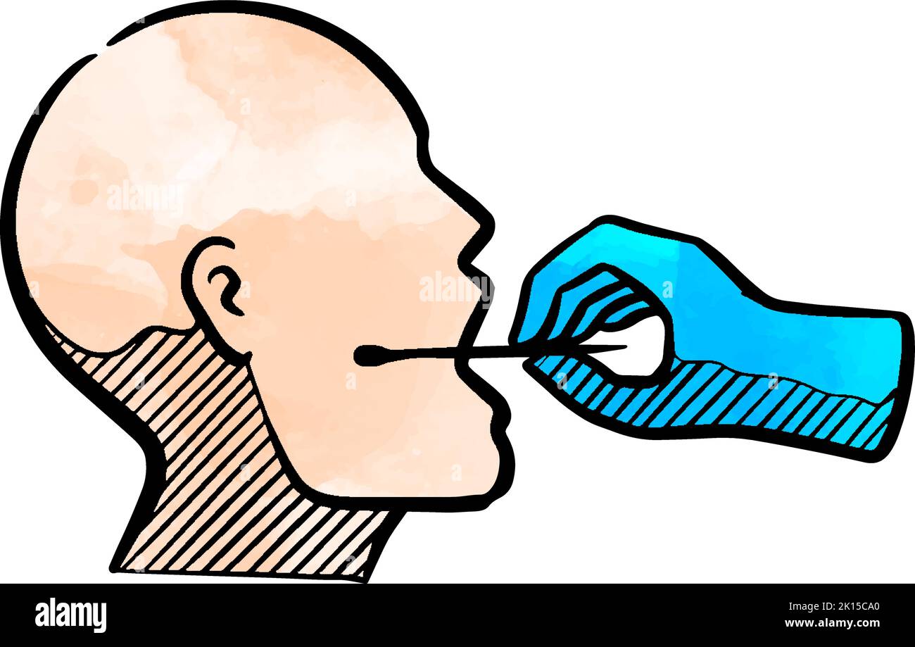 Tissue in hand Stock Vector Images - Alamy