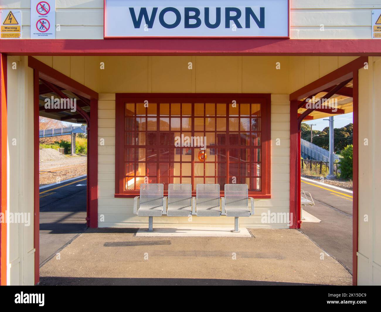 Woburn Train Station Stock Photo - Alamy