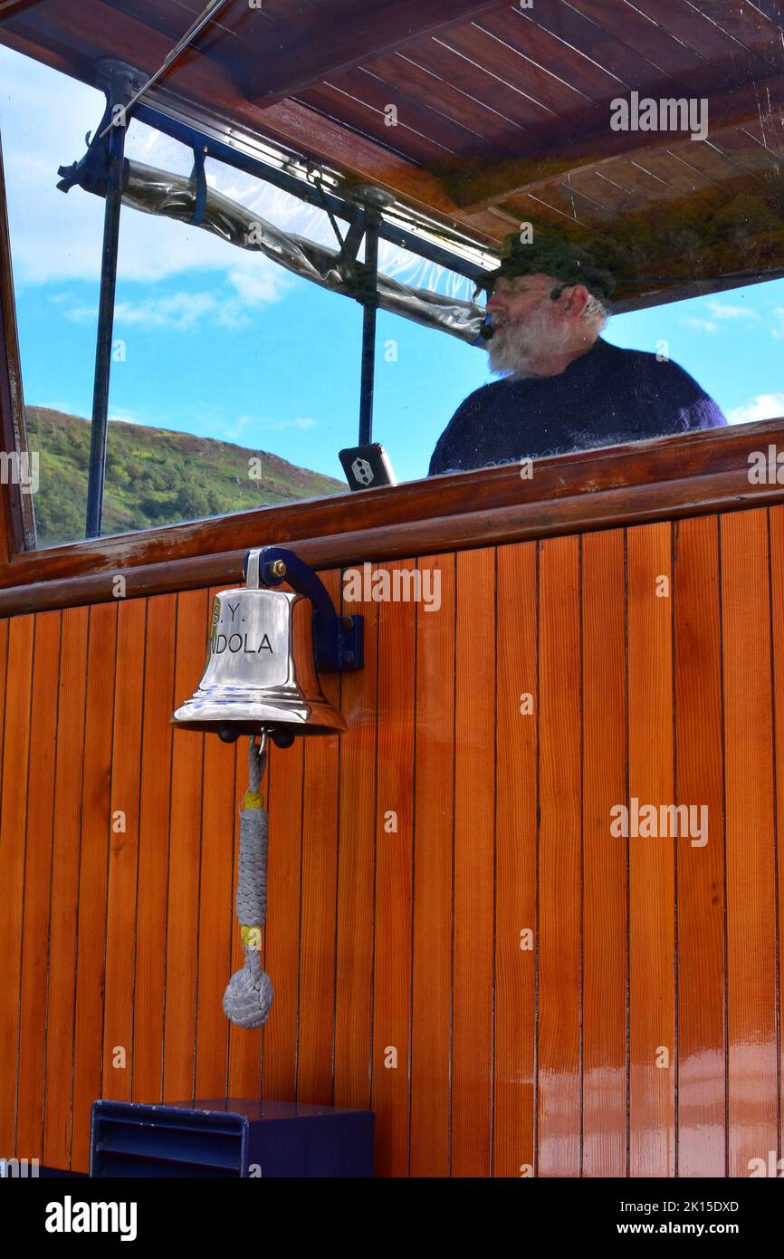 Steam Yacht Gondola Coniston Lake District Stock Photo - Alamy