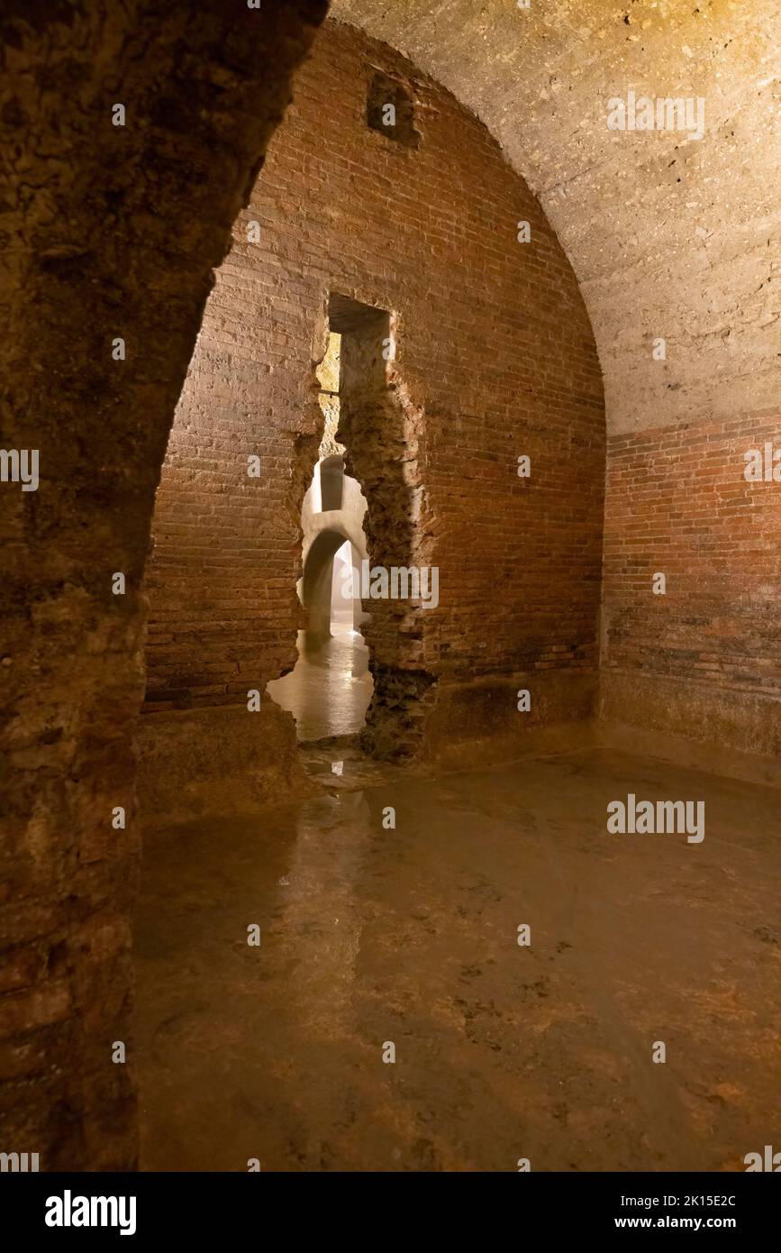 Water tunnel ancient roman hi-res stock photography and images - Alamy