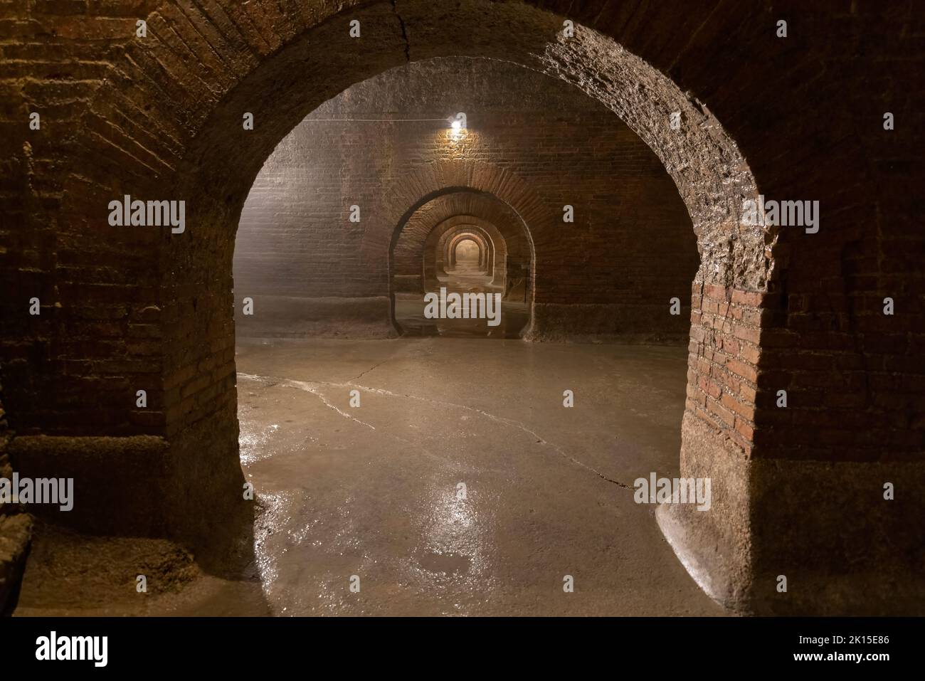 Water tunnel ancient roman hi-res stock photography and images - Alamy