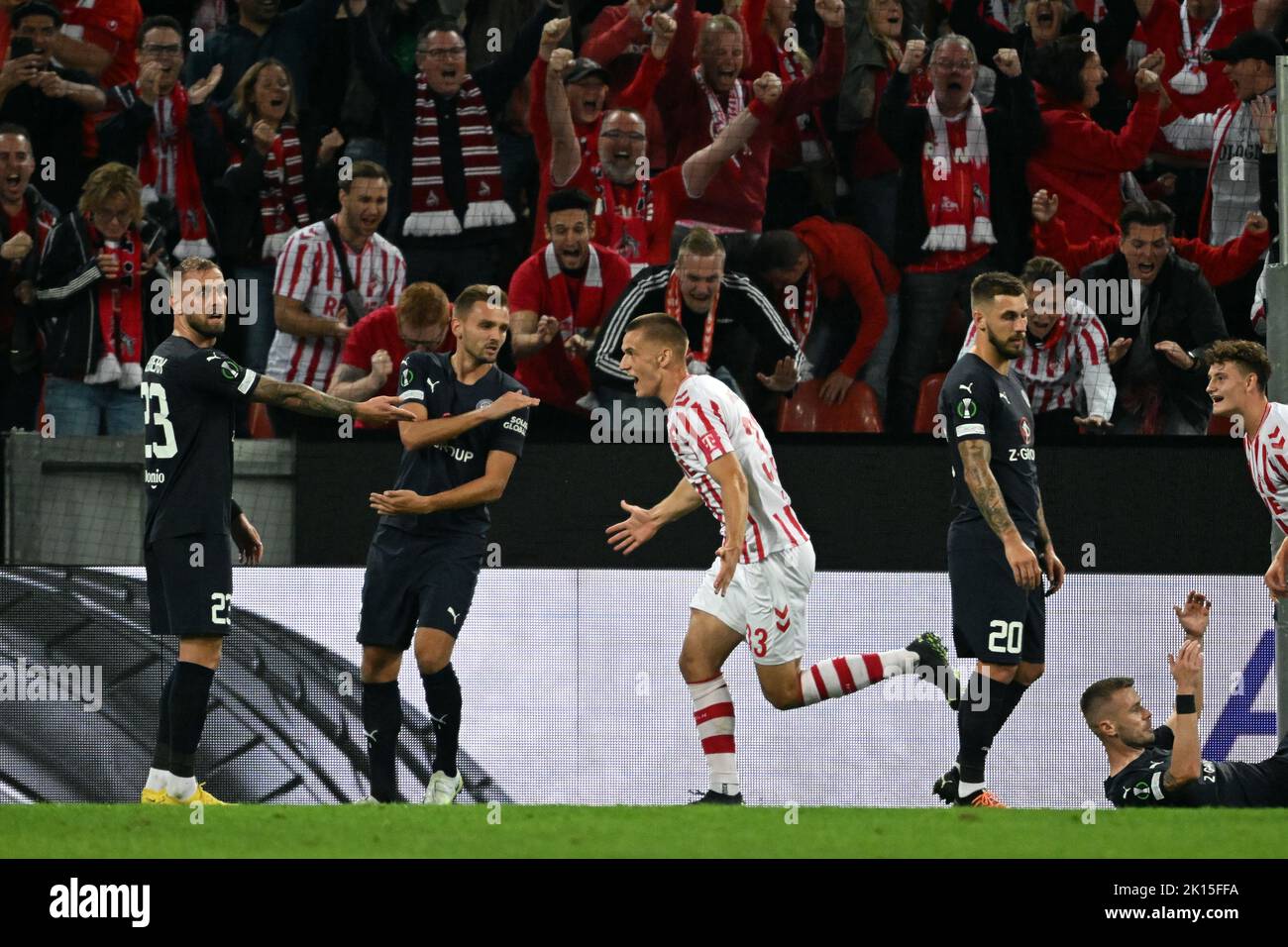Cologne, Germany. 15th Sep, 2022. Soccer: UEFA Europa Conference League ...