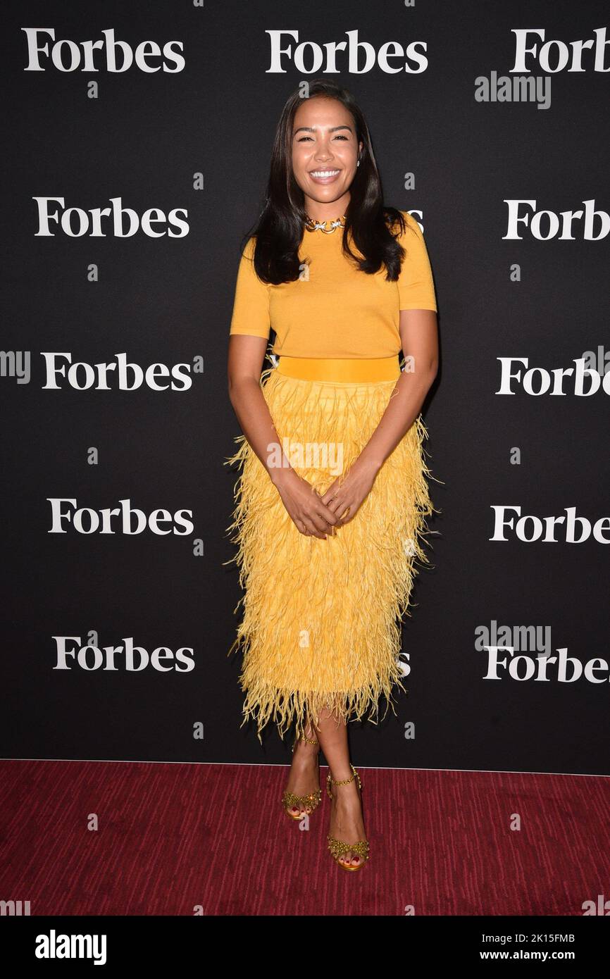 New York, NY, USA. 15th Sep, 2022. Emma Grede in attendance for Forbes ...