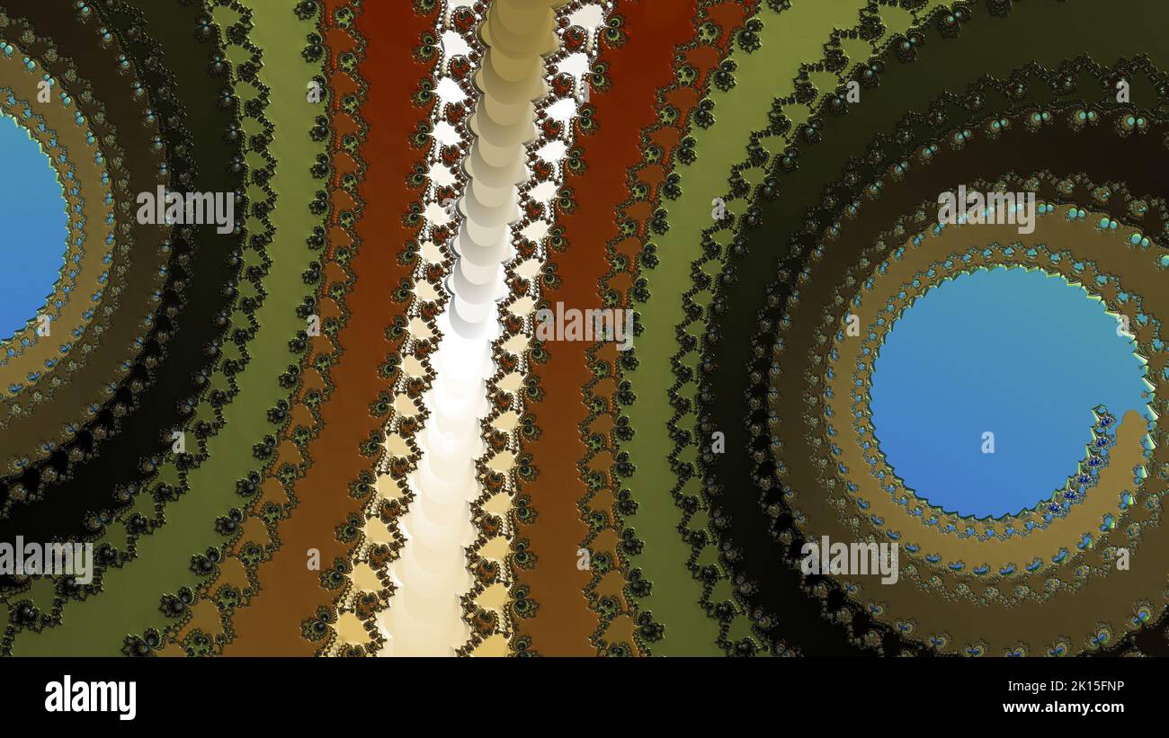 Abstract Computer generated Fractal design. A fractal is a never-ending ...