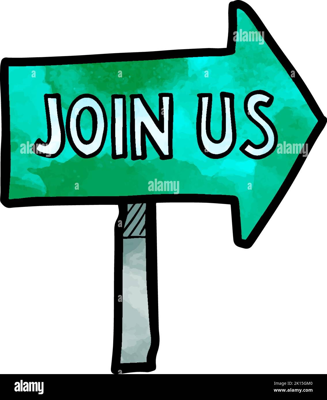 Join us cartoon Cut Out Stock Images & Pictures - Alamy