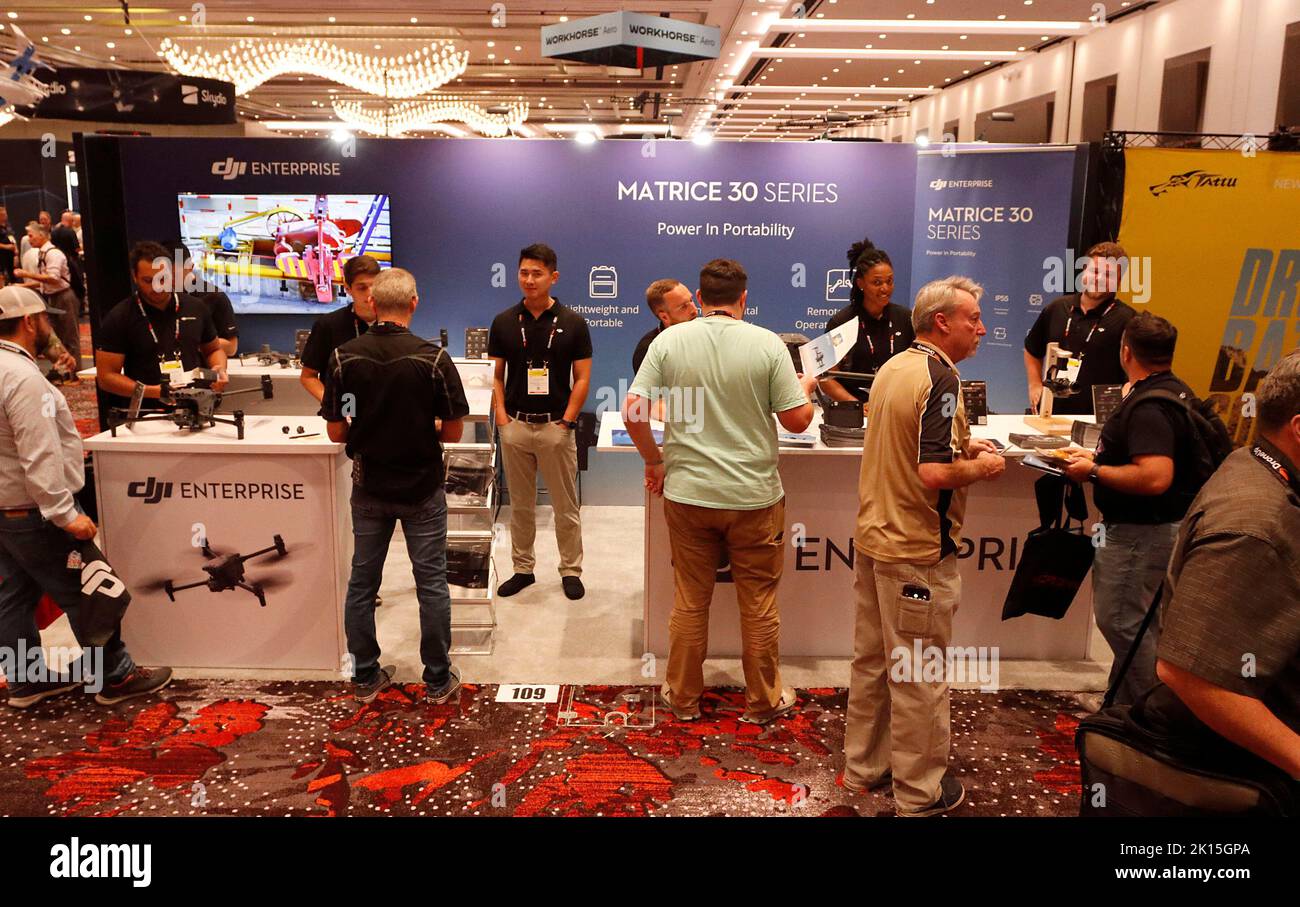 Las Vegas, NV, USA. 6th Sep, 2022. Las Vegas, NV 9 6 22 |DJI, the most popular consumer drone in ...