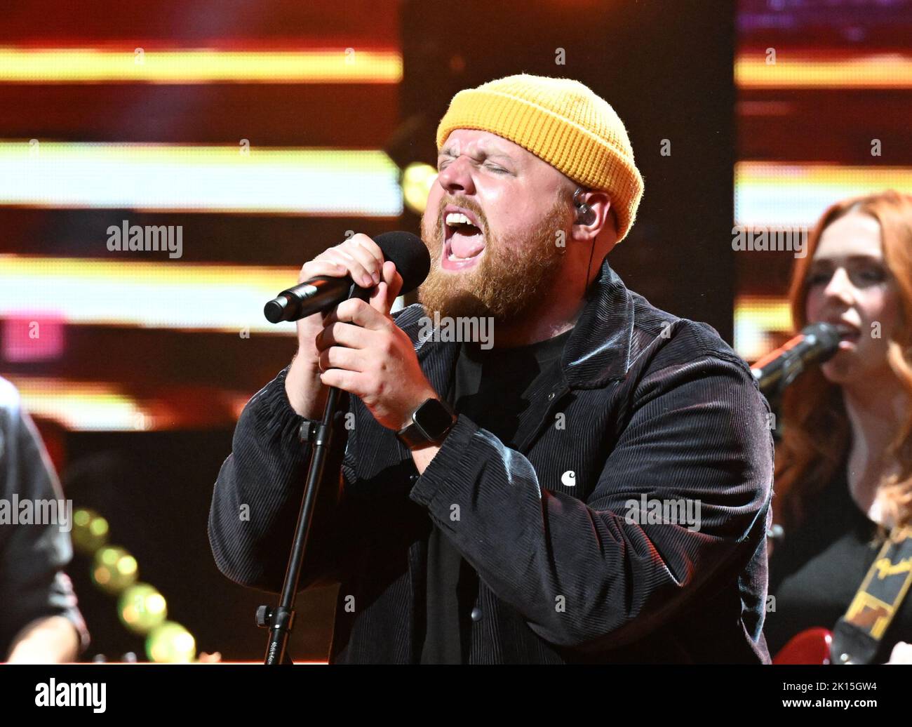 Baden Baden, Germany. 15th Sep, 2022. Musician Tom Walker performs at ...