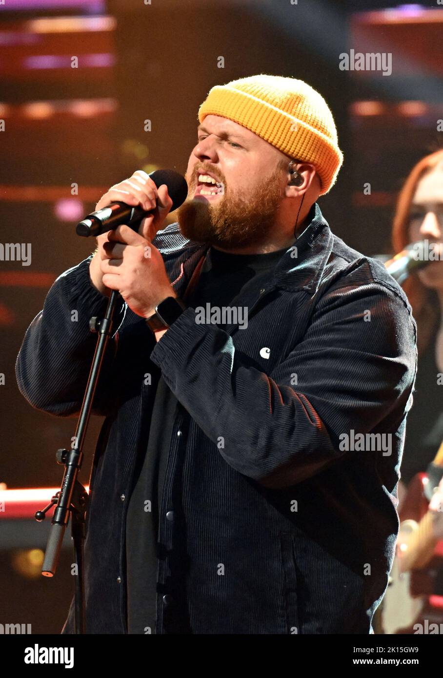 Baden Baden, Germany. 15th Sep, 2022. Musician Tom Walker performs at ...