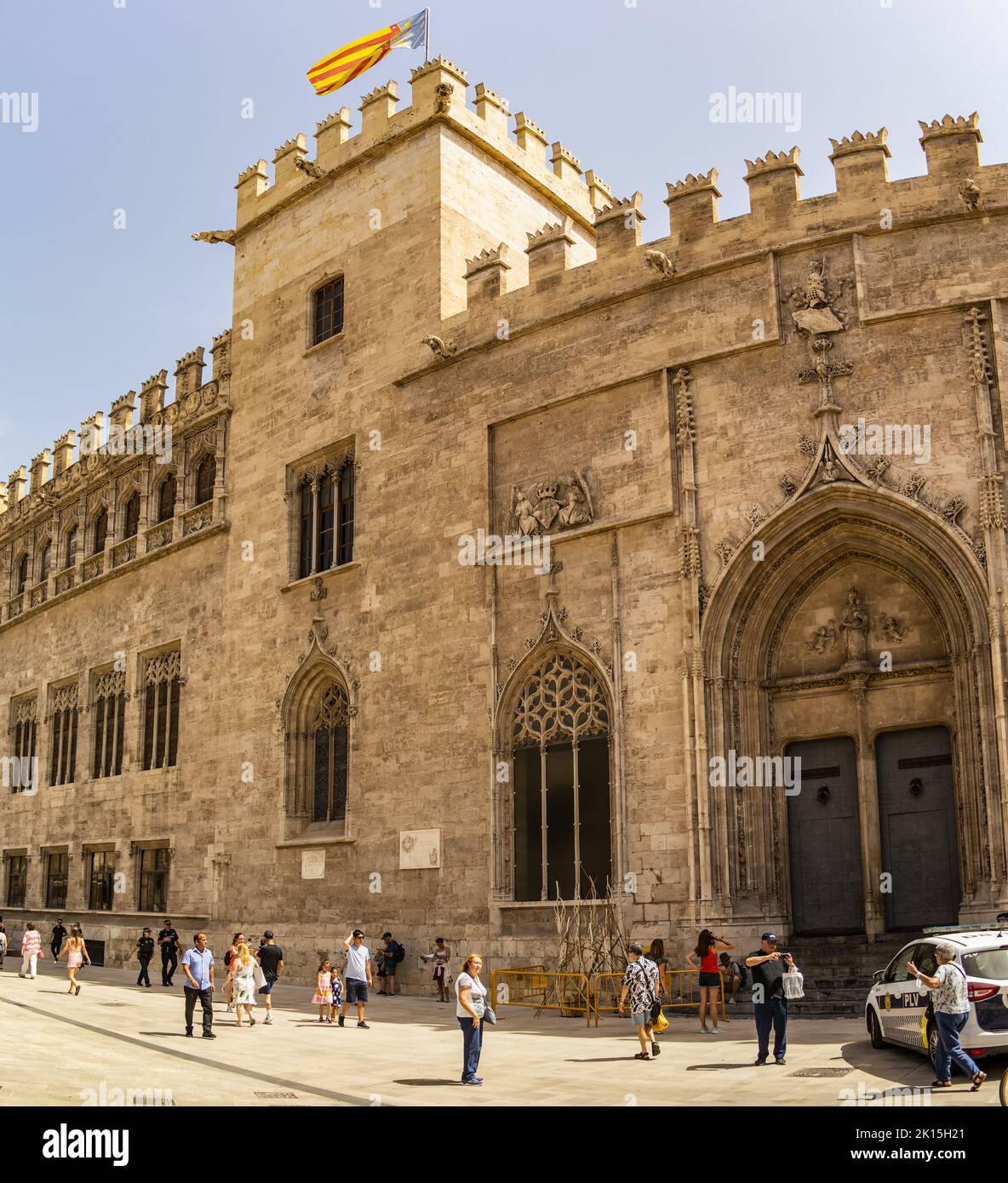 Lonja de la seda interior hi-res stock photography and images - Alamy