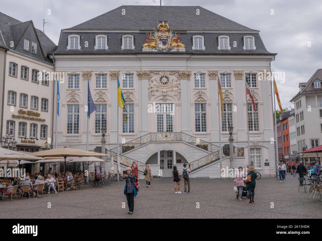 Bonn September 2022: The historic Old Town Hall is located on the ...