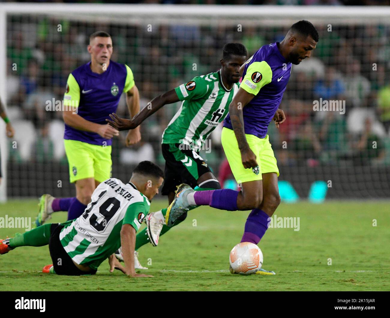 SEVILLA 15/09/2022 ESTADIO BENITO VILLAMARIN FASE DE GRUPO DE LA UEL ...