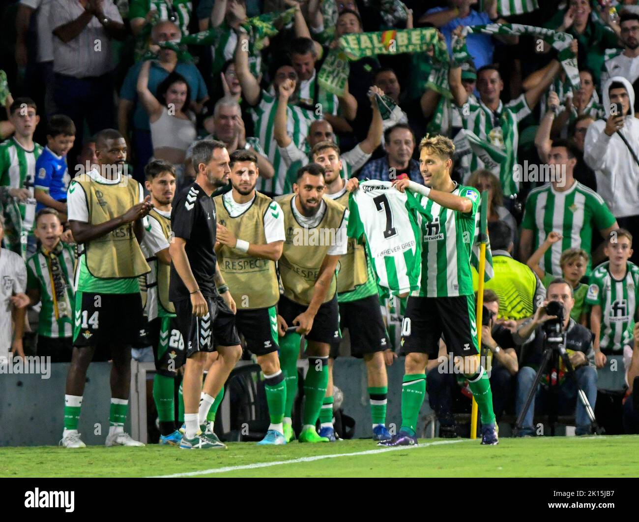 SEVILLA 15/09/2022 ESTADIO BENITO VILLAMARIN FASE DE GRUPO DE LA UEL ...