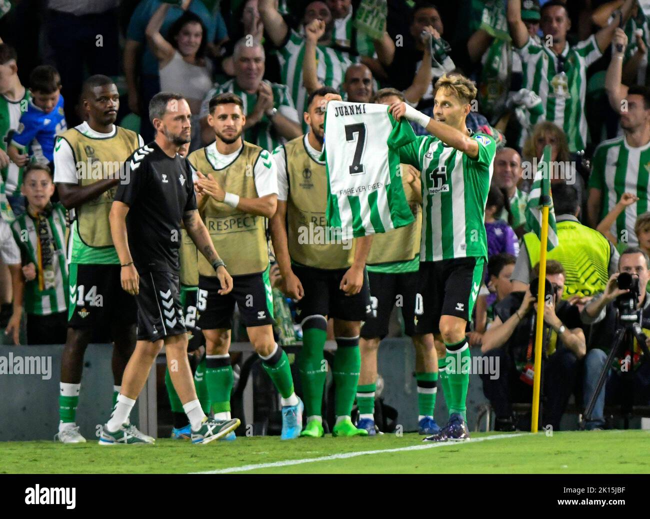 SEVILLA 15/09/2022 ESTADIO BENITO VILLAMARIN FASE DE GRUPO DE LA UEL ...
