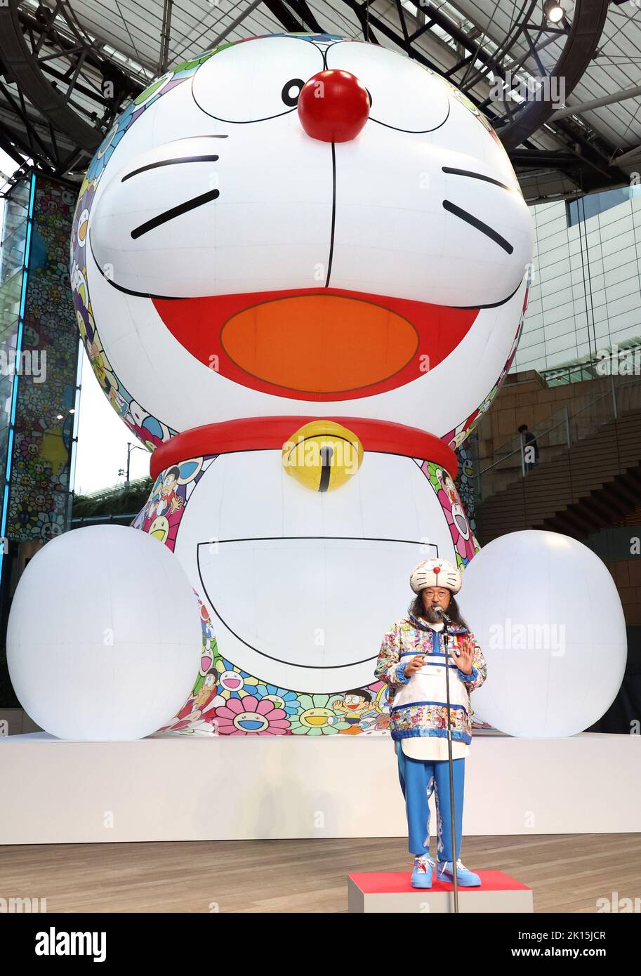 Tokyo, Japan. 15th Sep, 2022. Japanese contemporary artist Takashi ...