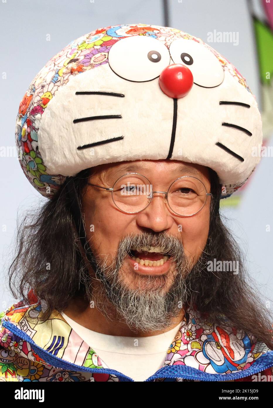 Tokyo, Japan. 15th Sep, 2022. Japanese contemporary artist Takashi ...