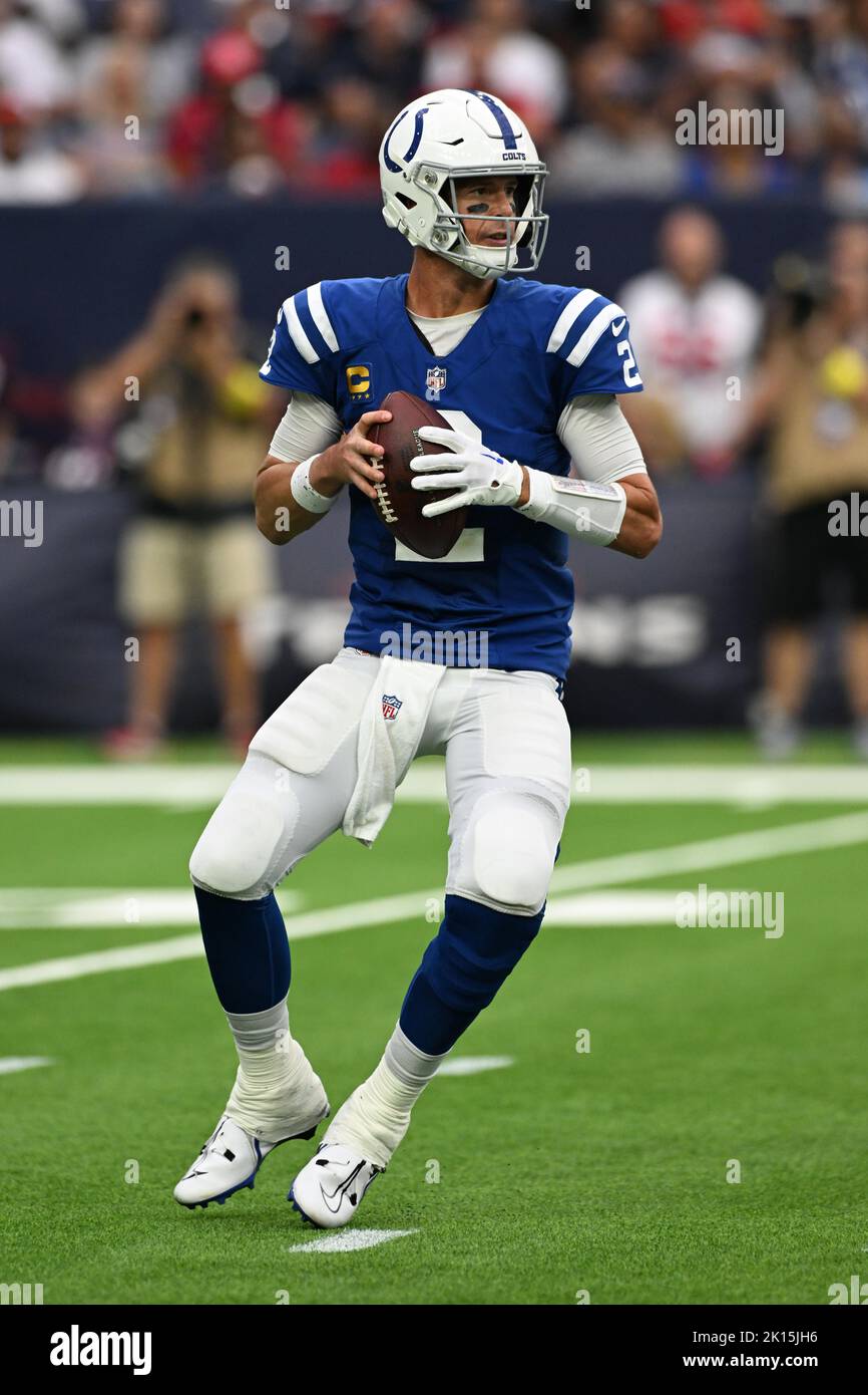Indianapolis Colts quarterback Matt Ryan (2) drops back to pass during ...