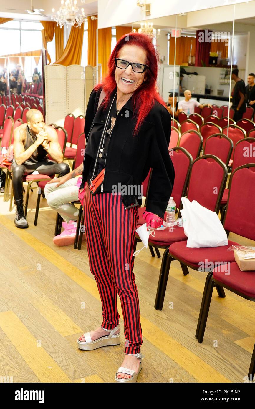 Patricia Field attends the Patricia Field Art Fashion runway show, held ...