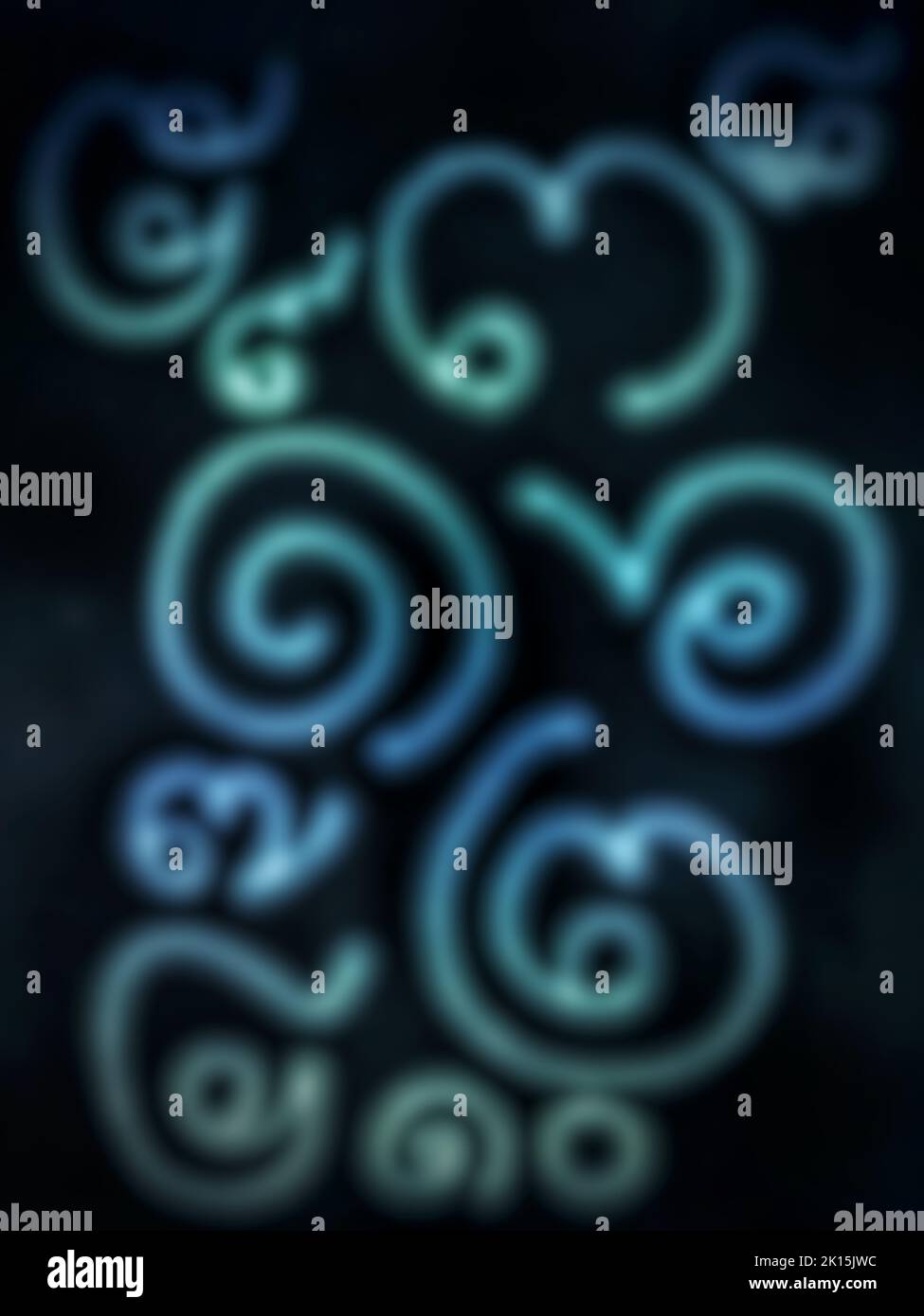 Thai art drawing in digital abstract background Stock Photo - Alamy