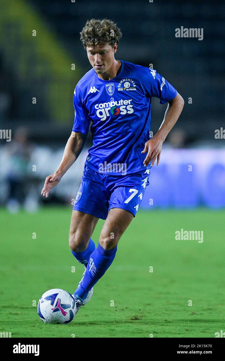Sam Lammers of Empoli FC during the Serie A match between Empoli and ...