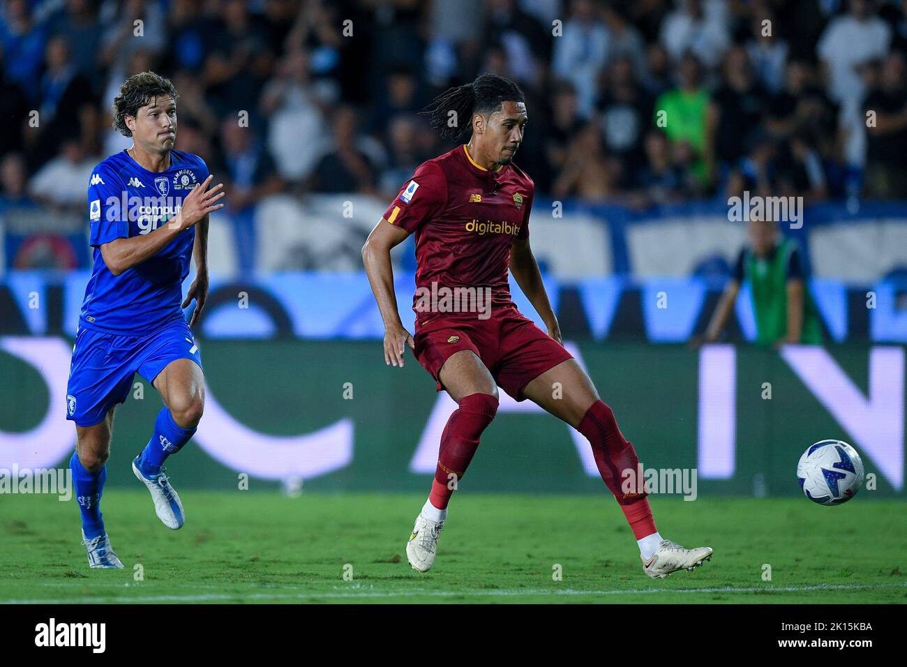 Chris Smalling of AS Roma during the Serie A match between Empoli and ...