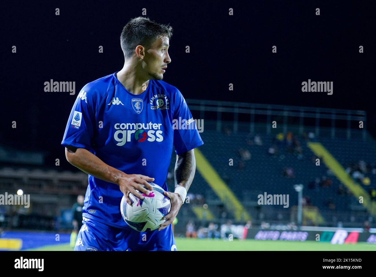 Martin Satriano of Empoli FC during the Serie A match between Empoli ...