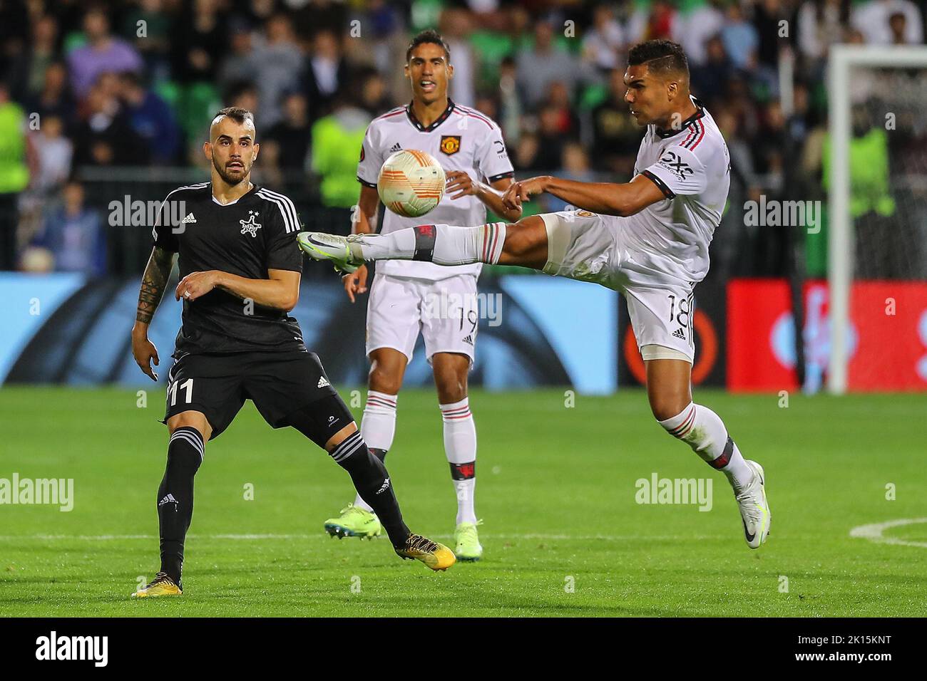 Tiraspol, Republic Of Moldova. 15th Sep, 2022. Casemiro during the UEFA ...