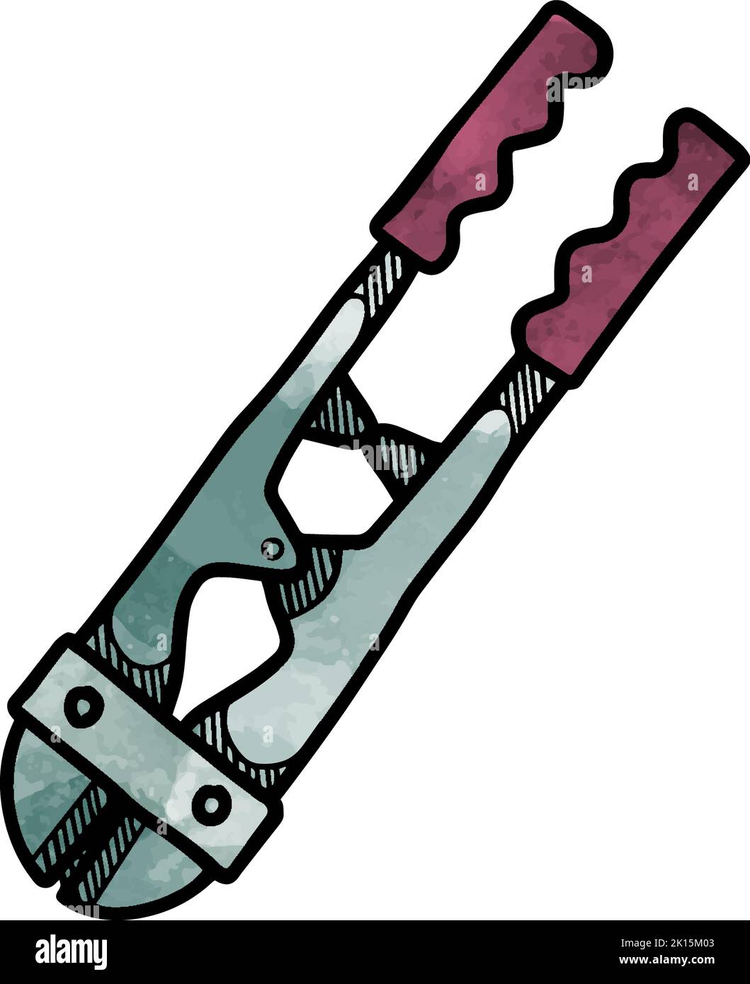 Wire cutter Stock Vector Images - Alamy