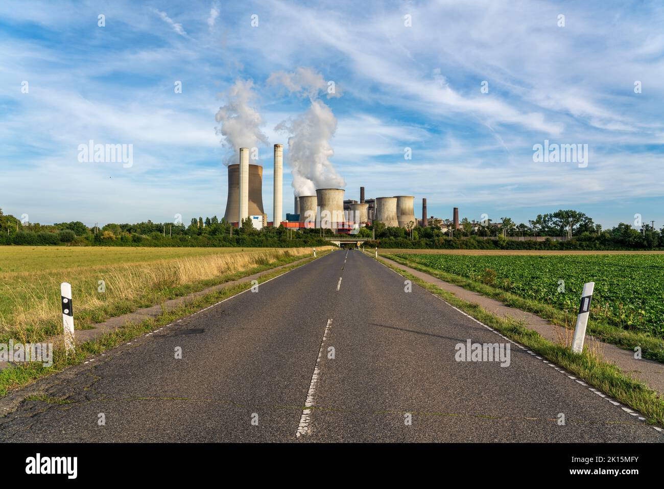 Lignite-fired power plant, RWE Power AG Niederaussem power plant, 2 ...