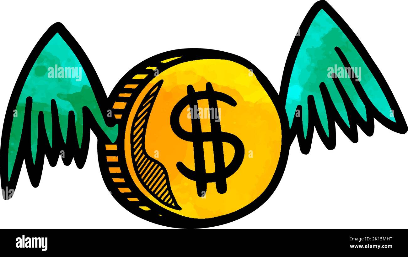 Flying coin hi-res stock photography and images - Alamy