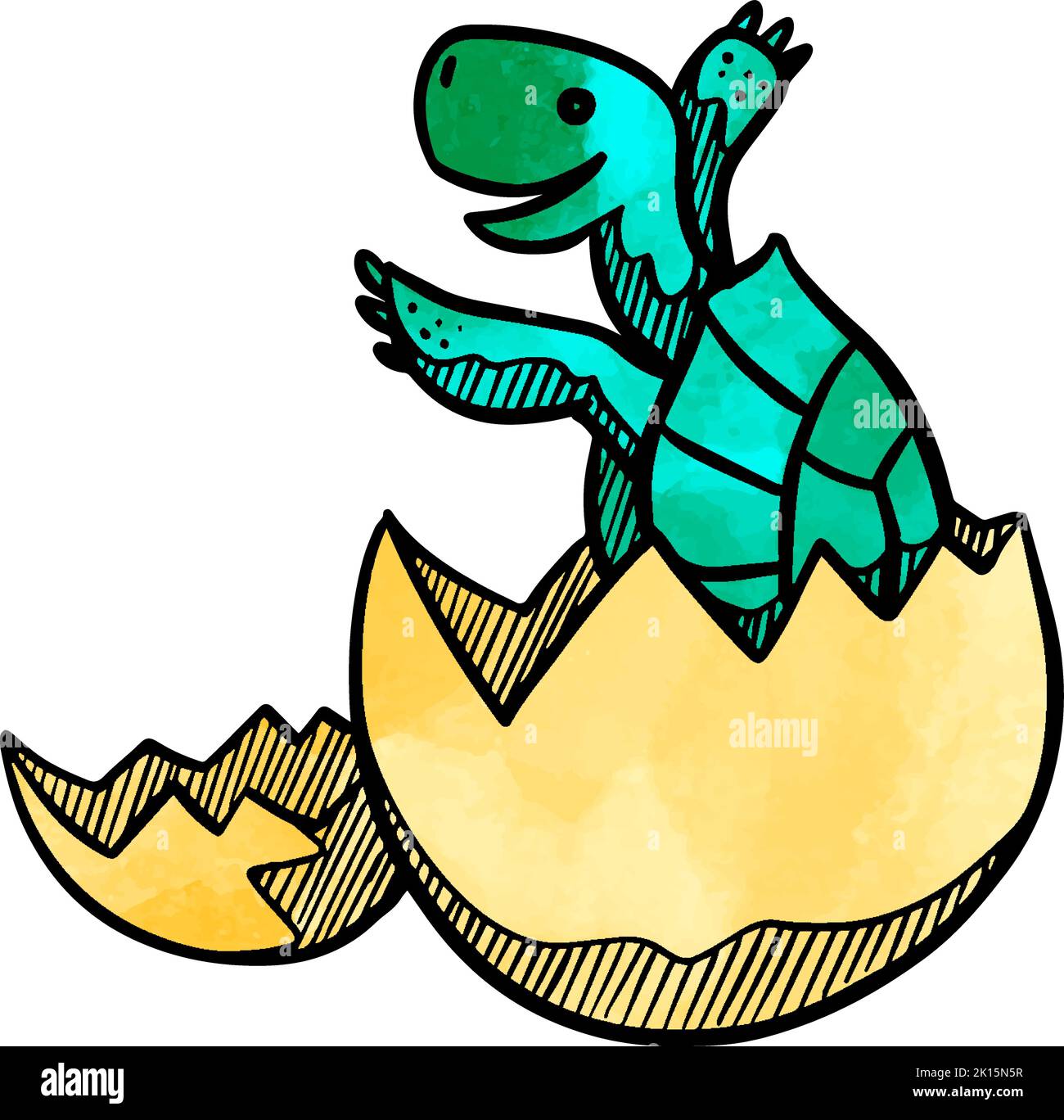 Turtle egg hand Stock Vector Images - Alamy